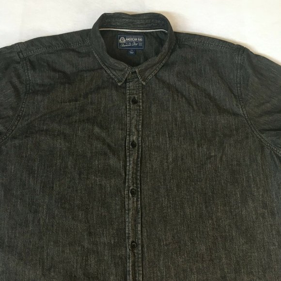 American Rag | Shirts | 7 American Rag Motorcycles Biker Denim Look ...